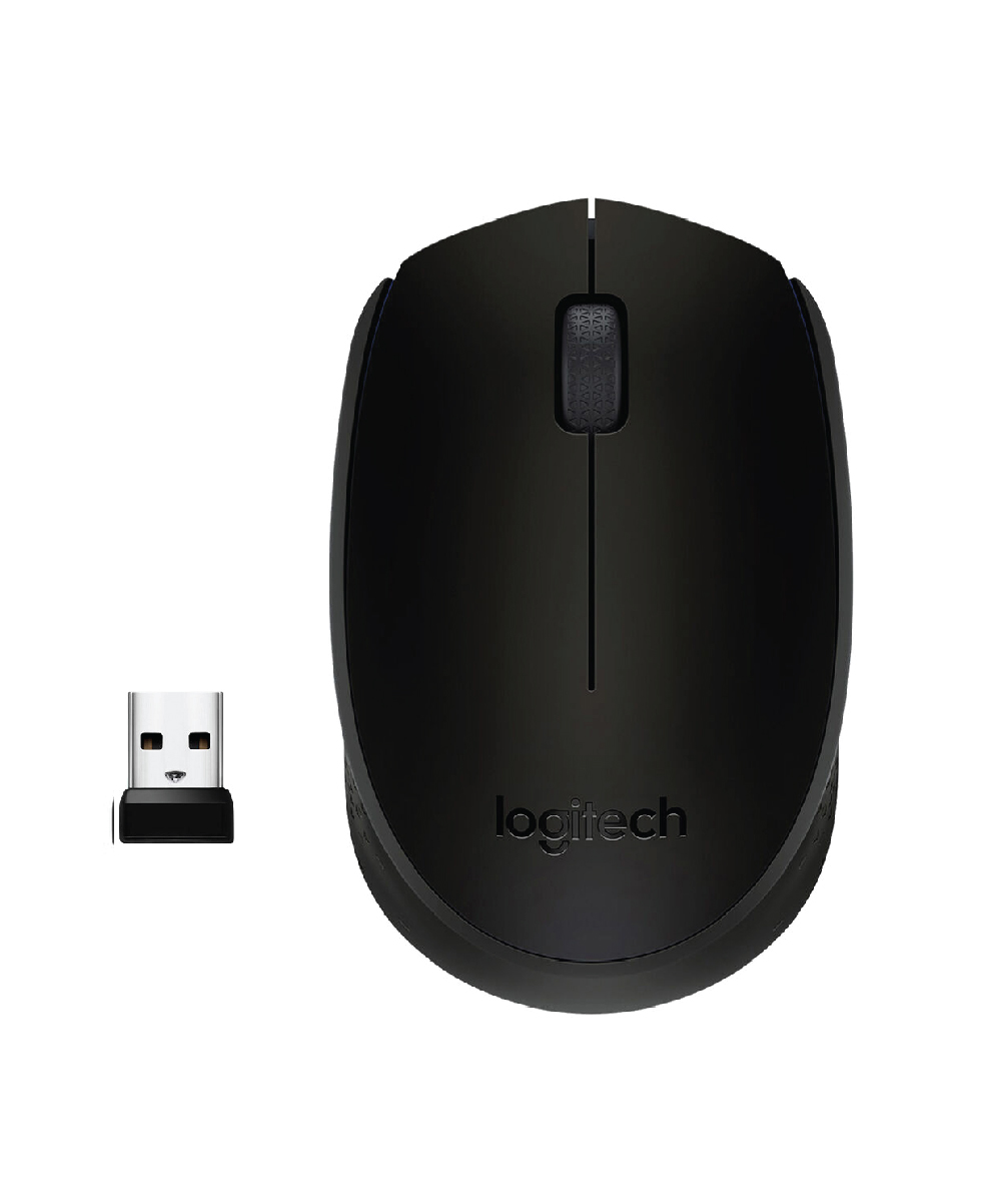 Logitech M170 Black Wireless USB Mouse - Riaz Computer