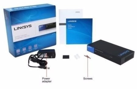 Linksys SE3008 8-Port Gigabit Ethernet Switch - Riaz Computer