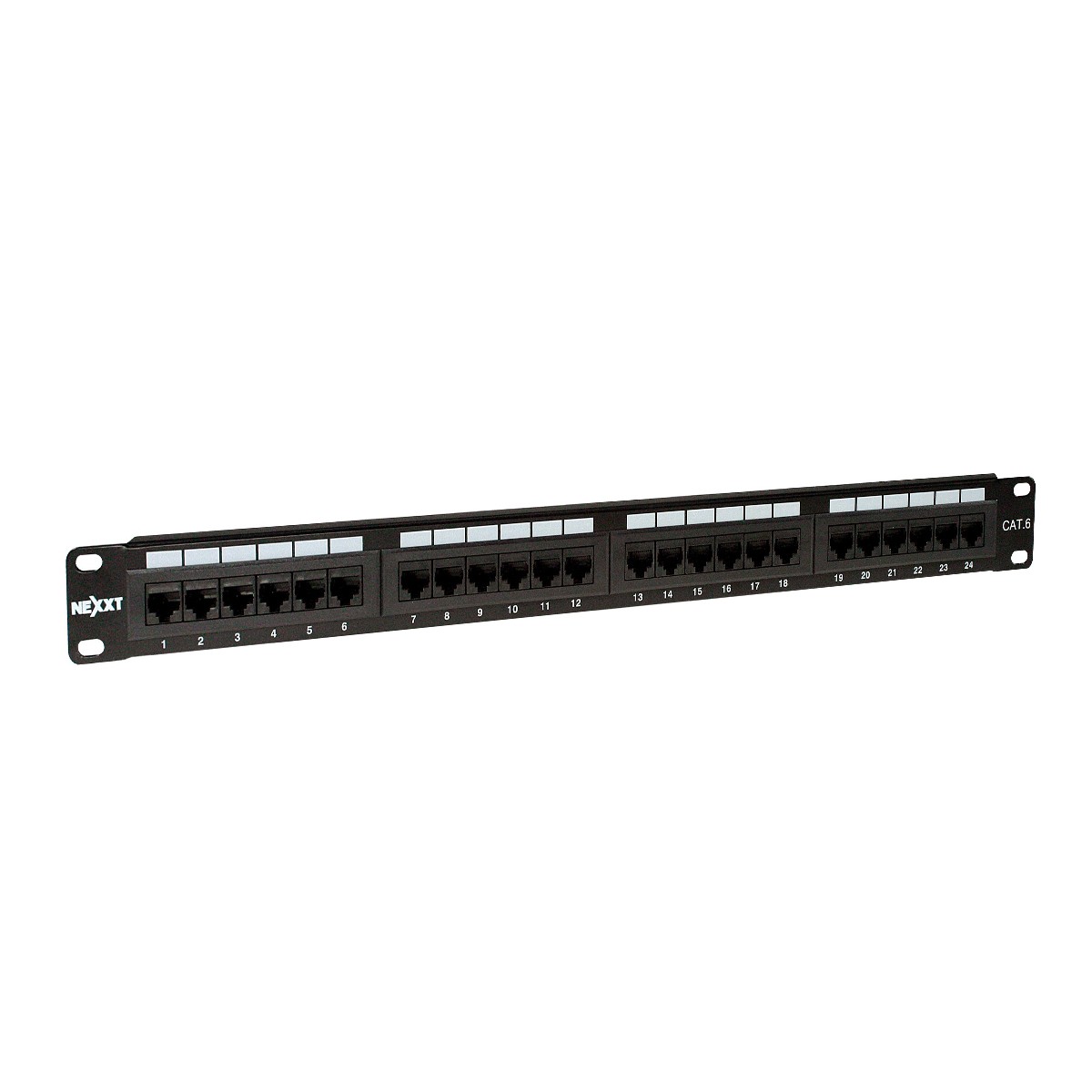 Nexxt 24 Port Cat6 Rackmount Patch Panel - AW191NXT06 - Riaz Computer