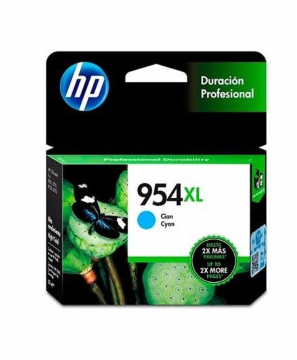 HP 954XL High Yield Cyan Original Ink Cartridge LOS62AL - Riaz Computer
